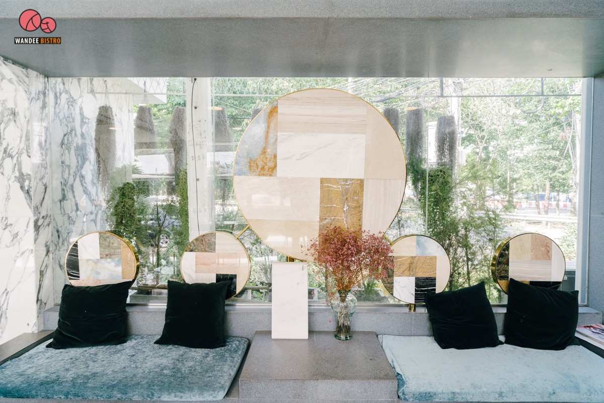 Marble cafe คาเฟ่หินอ่อนสุดอลัง จุดเช็คอินใหม่ย่านศรีนครินทร์