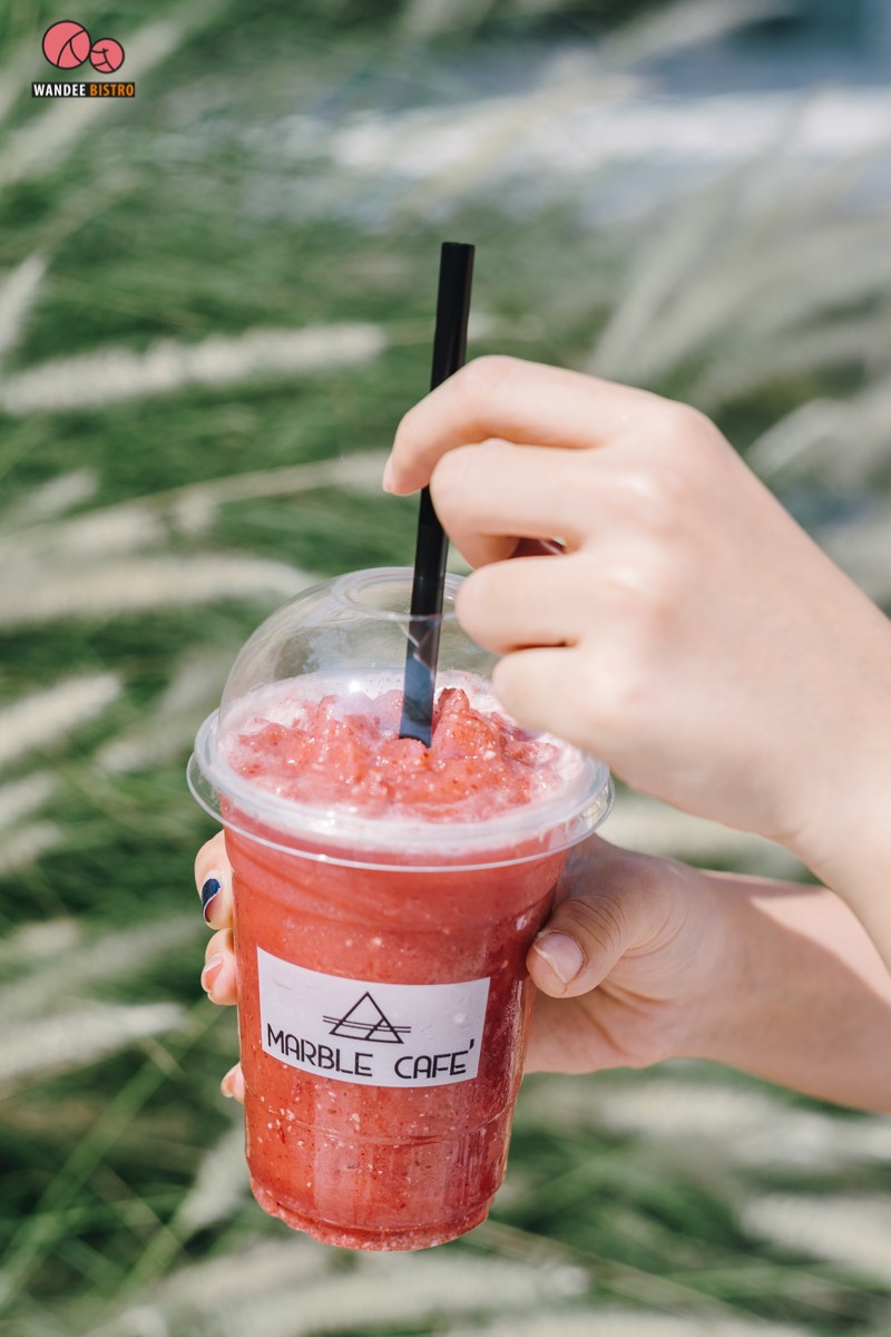 Marble cafe คาเฟ่หินอ่อนสุดอลัง จุดเช็คอินใหม่ย่านศรีนครินทร์