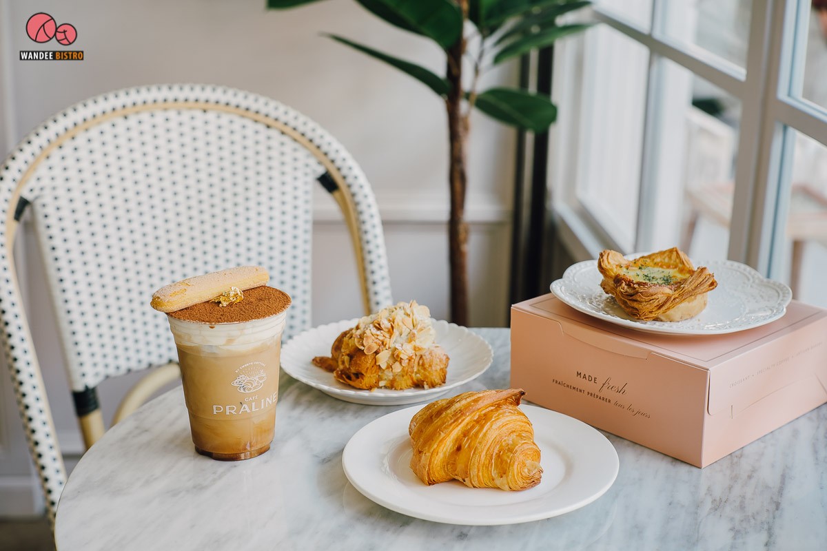 Cafe Praline อาณาจักรของขนม ครัวซองท์