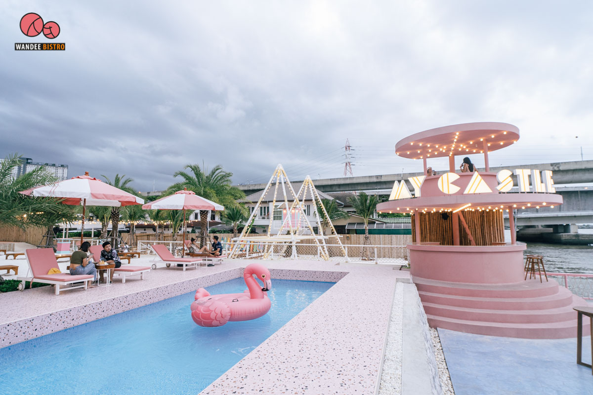 My Castle Beach คาเฟ่ชายหาด ยกบรรยากาศทะเลปังๆ มาไว้ที่นนทบุรี