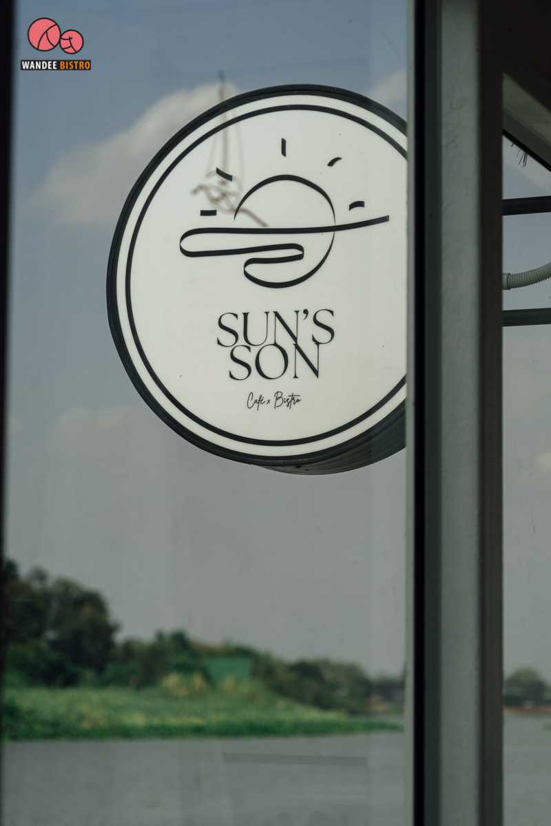 Sun s Son Cafe x Bistro คาเฟ่บนแพ ริมแม่น้ำน้อย อยุธยา