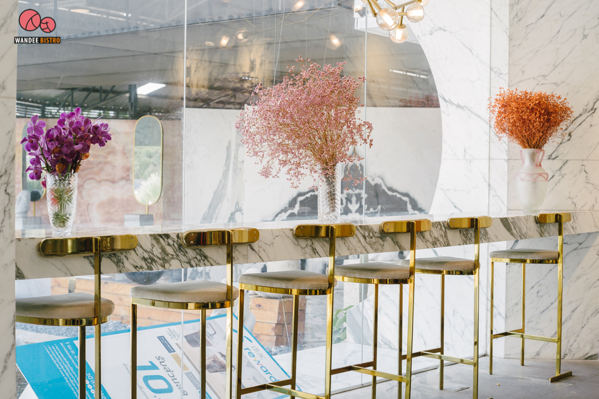 Marble cafe คาเฟ่หินอ่อนสุดอลัง จุดเช็คอินใหม่ย่านศรีนครินทร์