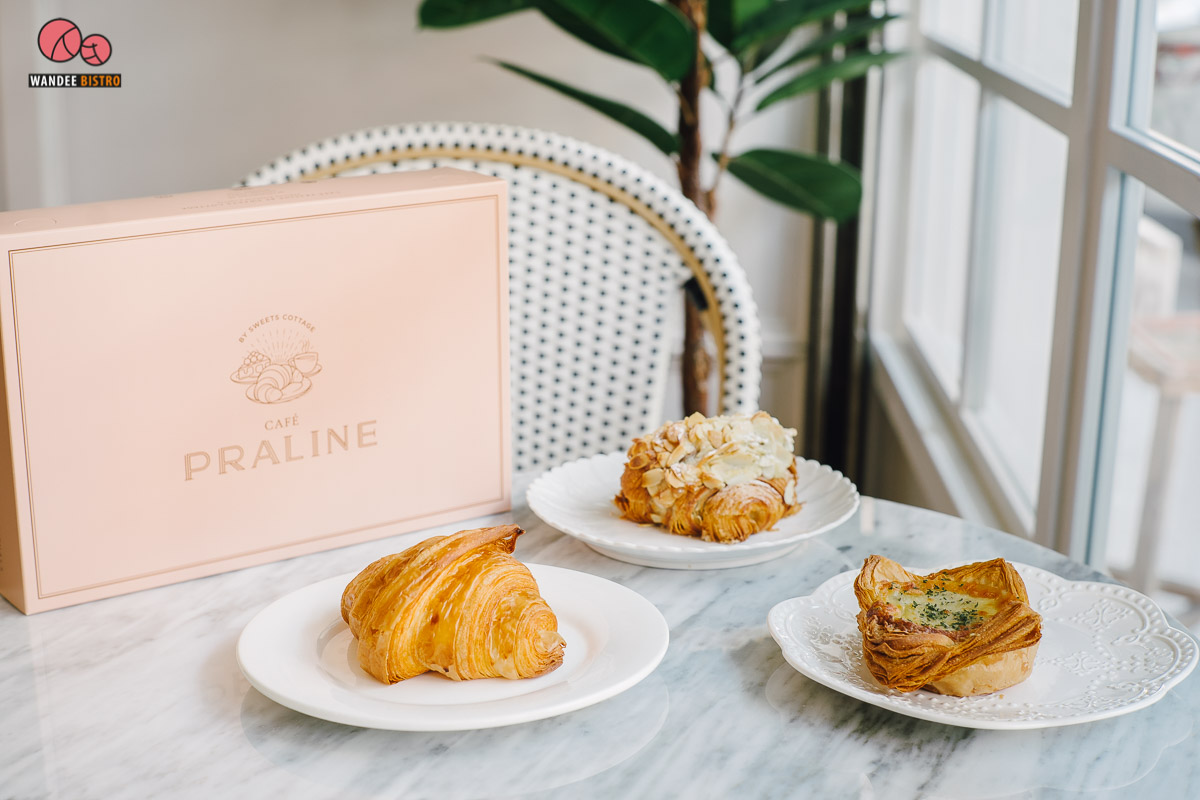 Cafe Praline อาณาจักรของขนม ครัวซองท์